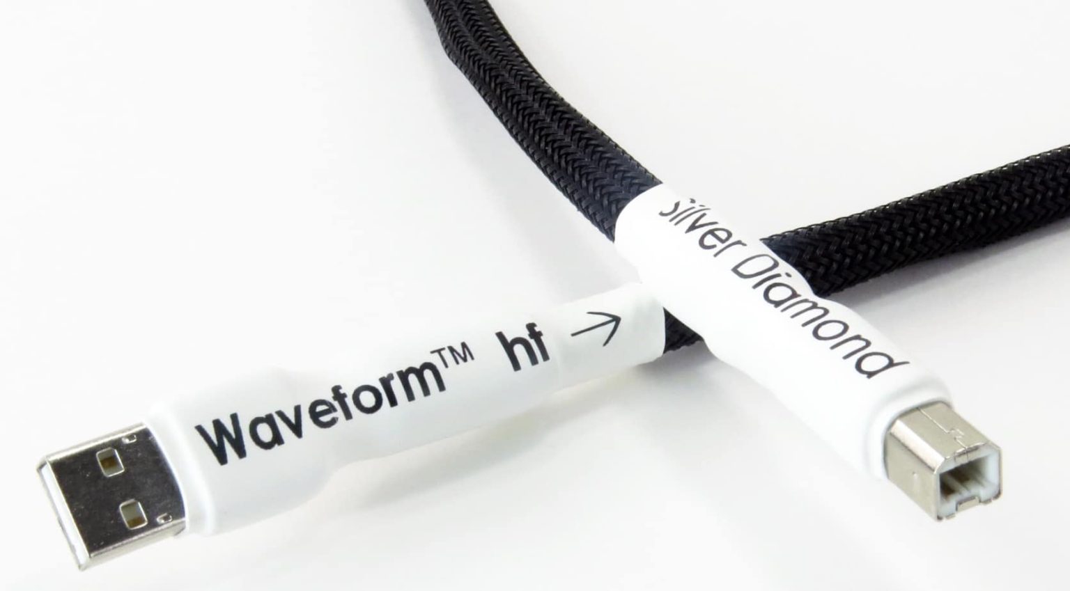 Silver Diamond Waveform hf USB Cable from Tellurium Q - The Audiophile Man