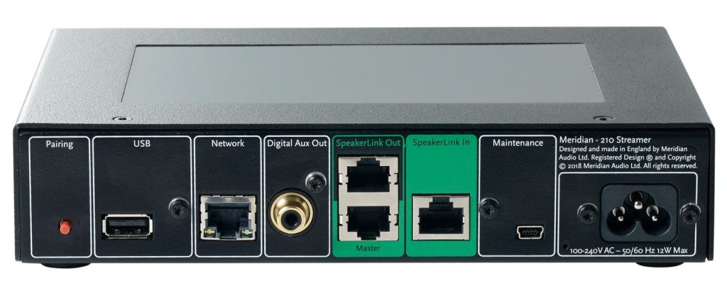 210 Streamer From Meridian - The Audiophile Man