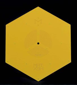 Hexmat Yellow Bird Platter Mat - The Audiophile Man