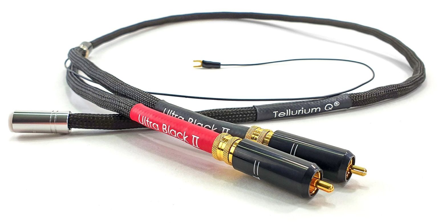 Ultra Black II Tonearm Cable from Tellurium Q - The Audiophile Man