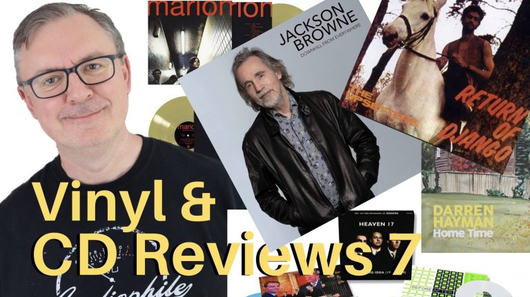 NEW VINYL/CD REVIEWS #7 ON YOUTUBE - The Audiophile Man