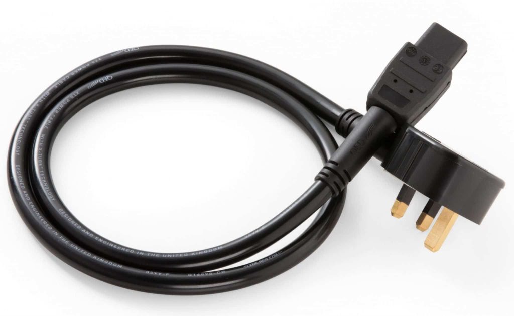 XT5 Mains Cable From QED - The Audiophile Man