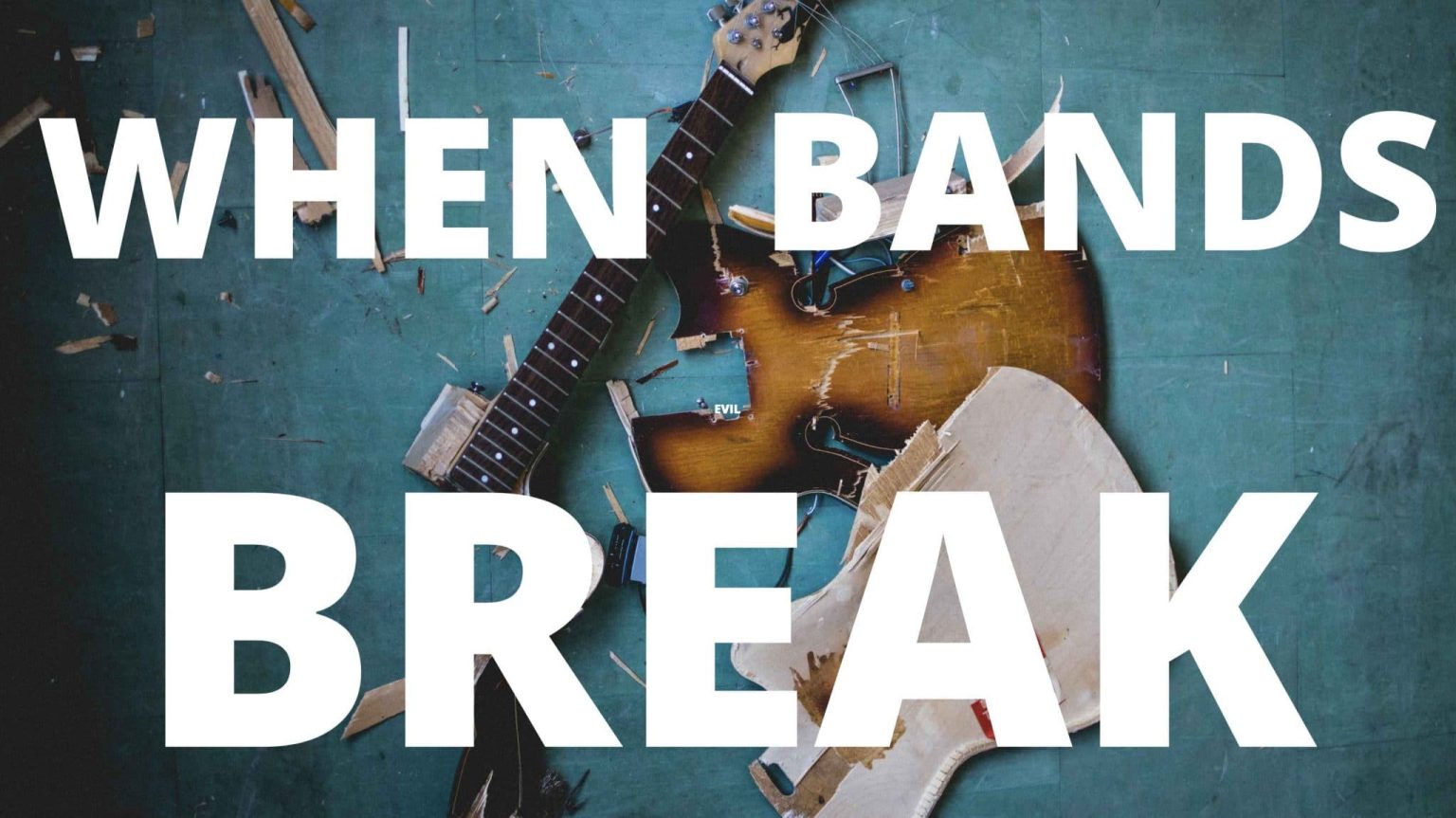 WHEN BANDS BREAK - ON YOUTUBE - The Audiophile Man