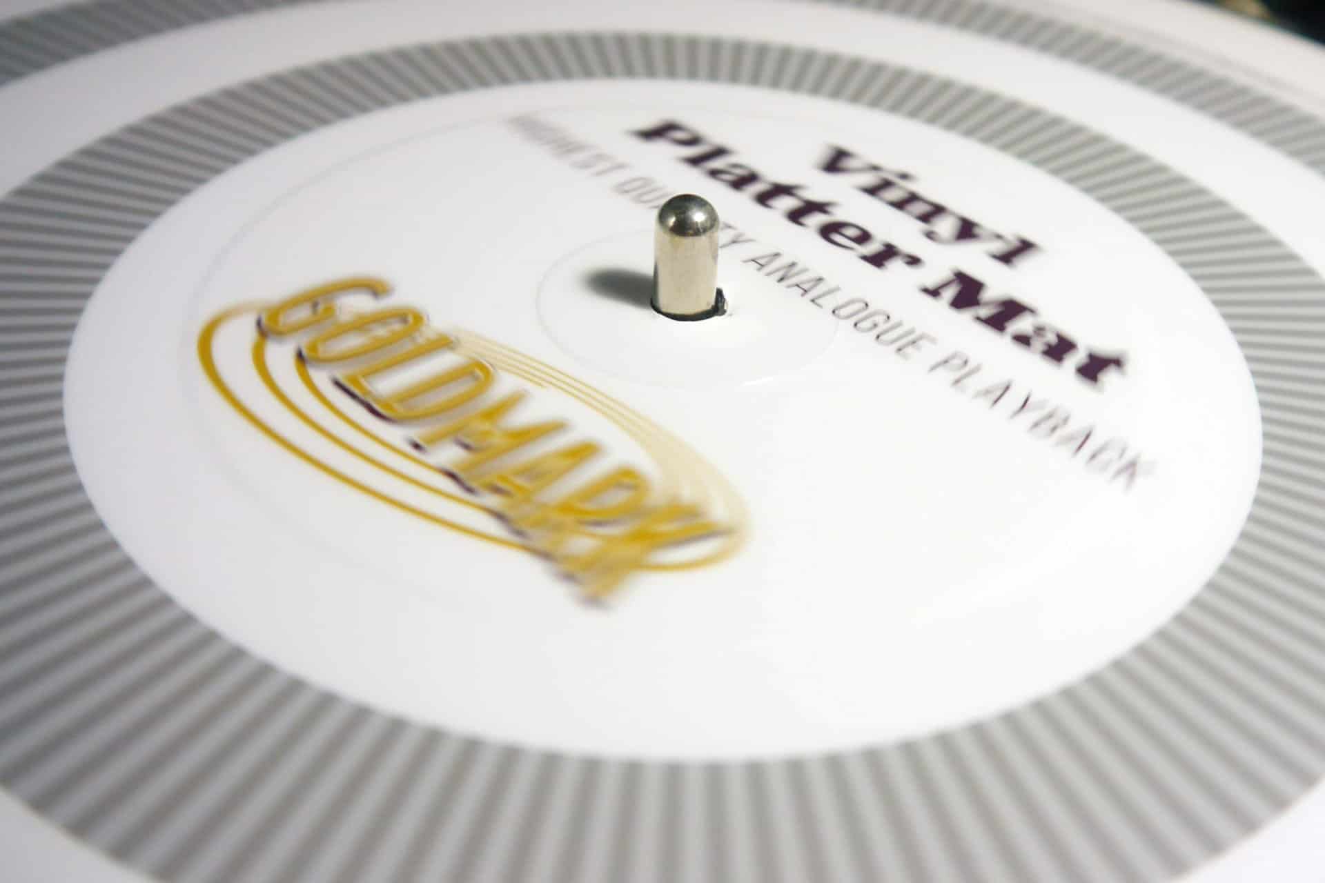 GOLDMARK VINYL PLATTER MAT - The Audiophile Man