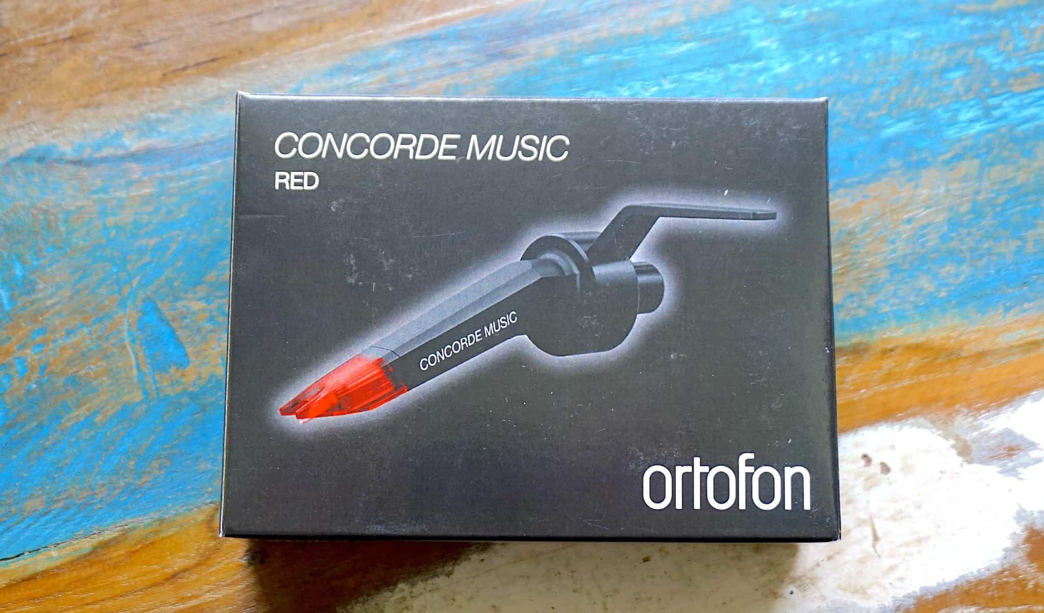 ORTOFON CONCORDE MUSIC RED CARTRIDGE - The Audiophile Man